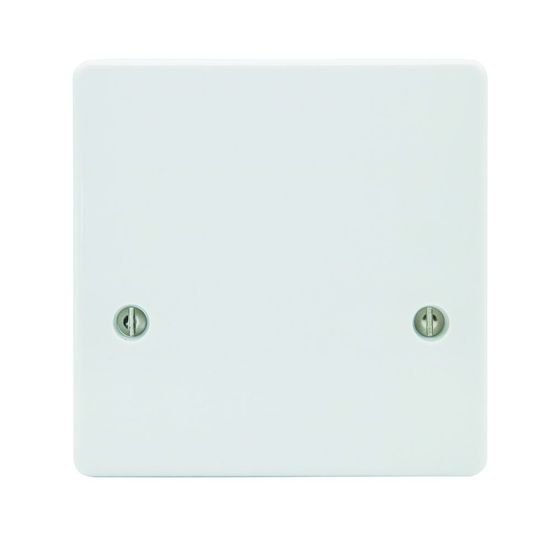 1 Gang 45A Cooker Outlet White