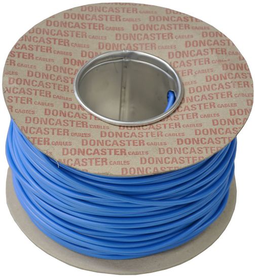 6491X Single Core Conduit Cable, 4mm², PVC, Blue (100m Drum)