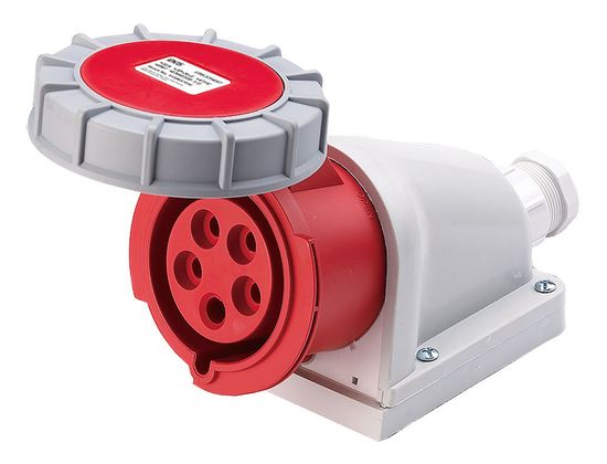 IP67 Surface Socket 32A 3P+N+E 415V IP67 Surface Socket 32A 3P+N+E 415V