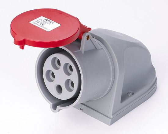 IP44 Surface Socket 32A 3P+N+E 415V