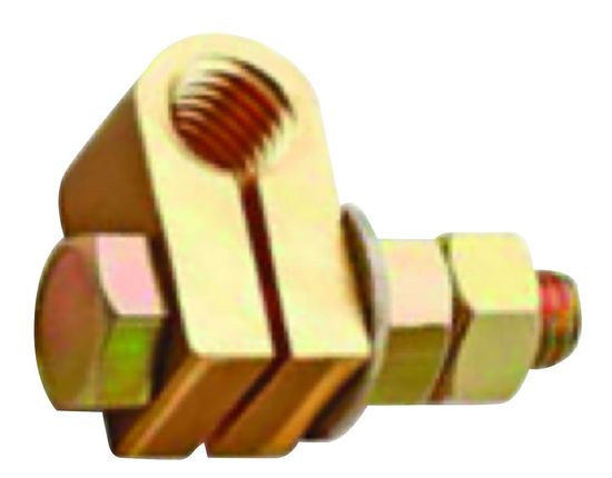 5/8" (16mm) Brass Earth Rod to Lug Clamp