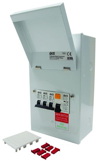 5 Module Garage Consumer Unit, 63A