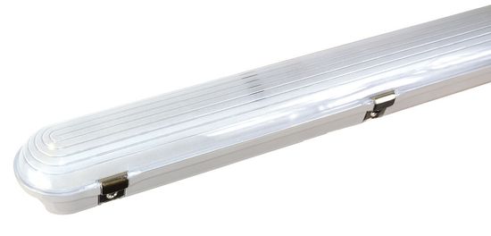 Non-Corrosive Single LED, 5ft, 30W, 3600lm, 5000K, IP65, White, 3 Hour ...