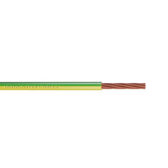 6491B Single Core Cable, 1.5mm², LSNH, Green / Yellow (100m Drum)